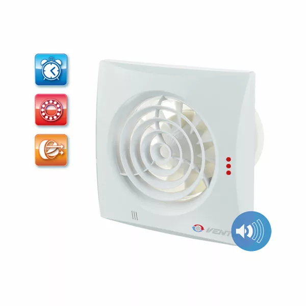 Vents ventilátor 100 QUIET T - HUFBAU - bnfshop.hu